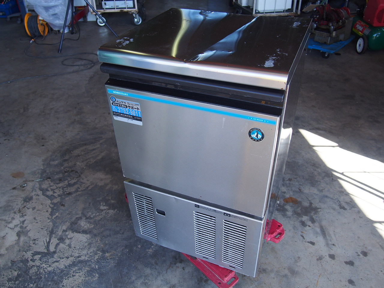 動作OK HOSHIZAKI ホシザキ IM-35M-1 キューブアイスメーカー 製氷機 2016年 桂 - 株式会社ECOLO JAPAN ＆ JAPAN iine