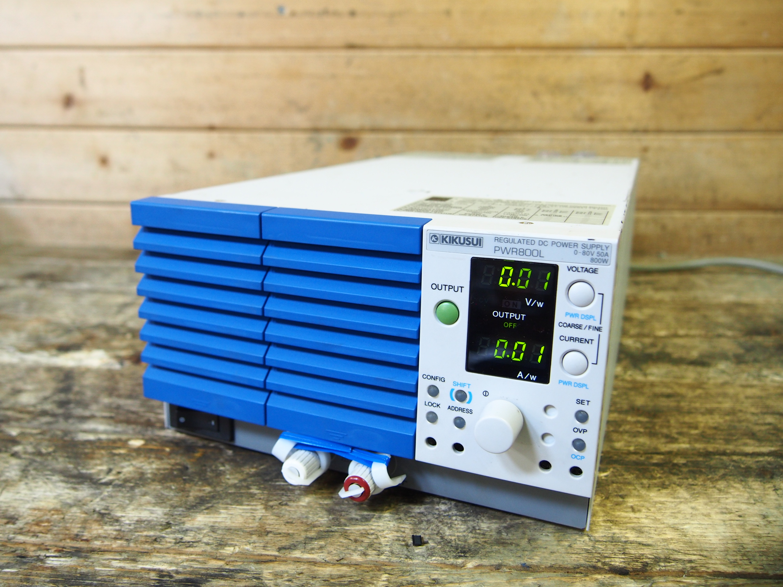 ☆KIKUSUI 菊水 PWR800L 直流安定化電源 0-80V 50A 通電OK ② - 株式会社ECOLO JAPAN ＆ JAPAN iine