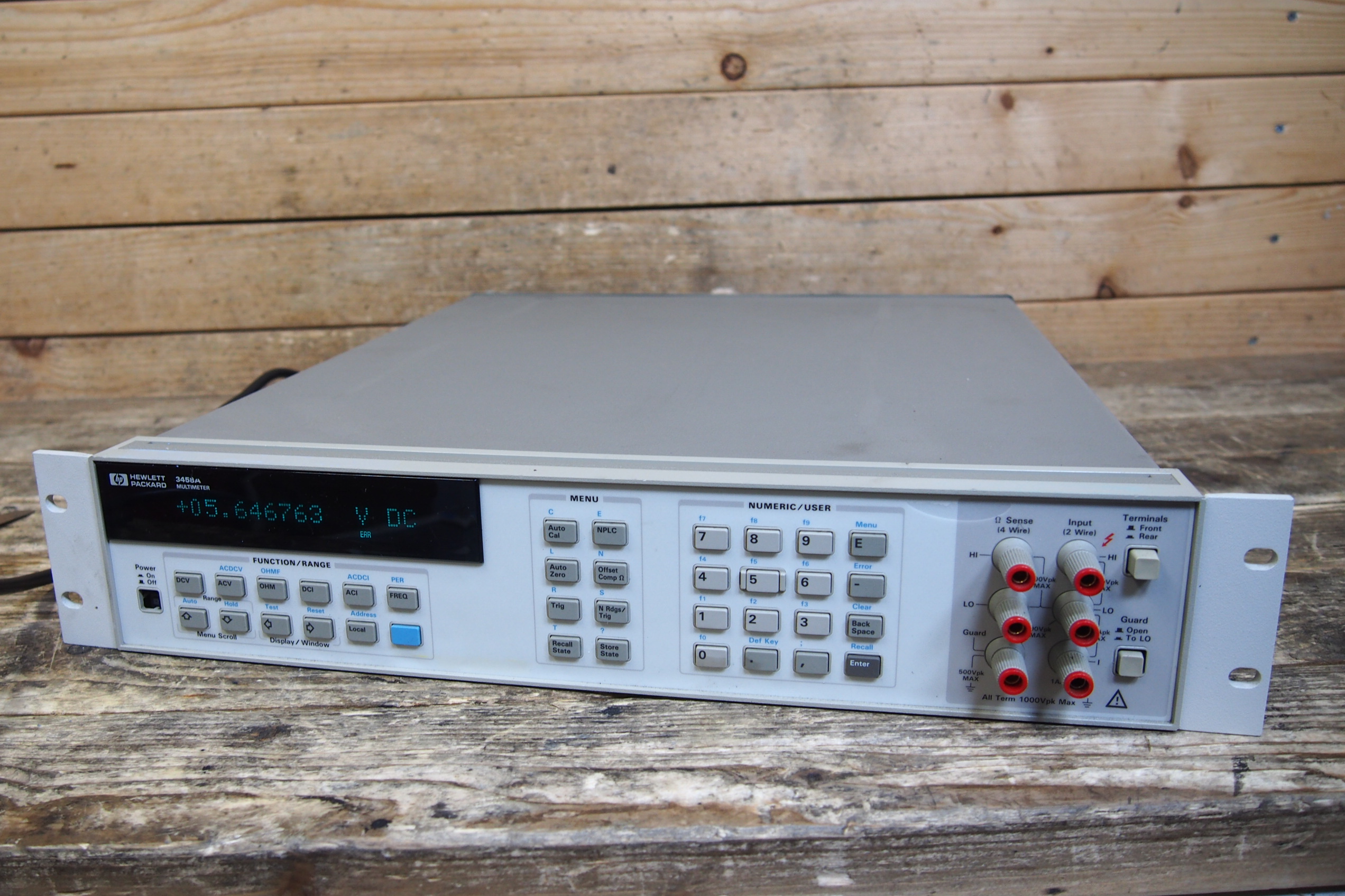 ☆HP 3458A MULTIMETER マルチメーター デジタルマルチメーター - 株式会社ECOLO JAPAN ＆ JAPAN iine