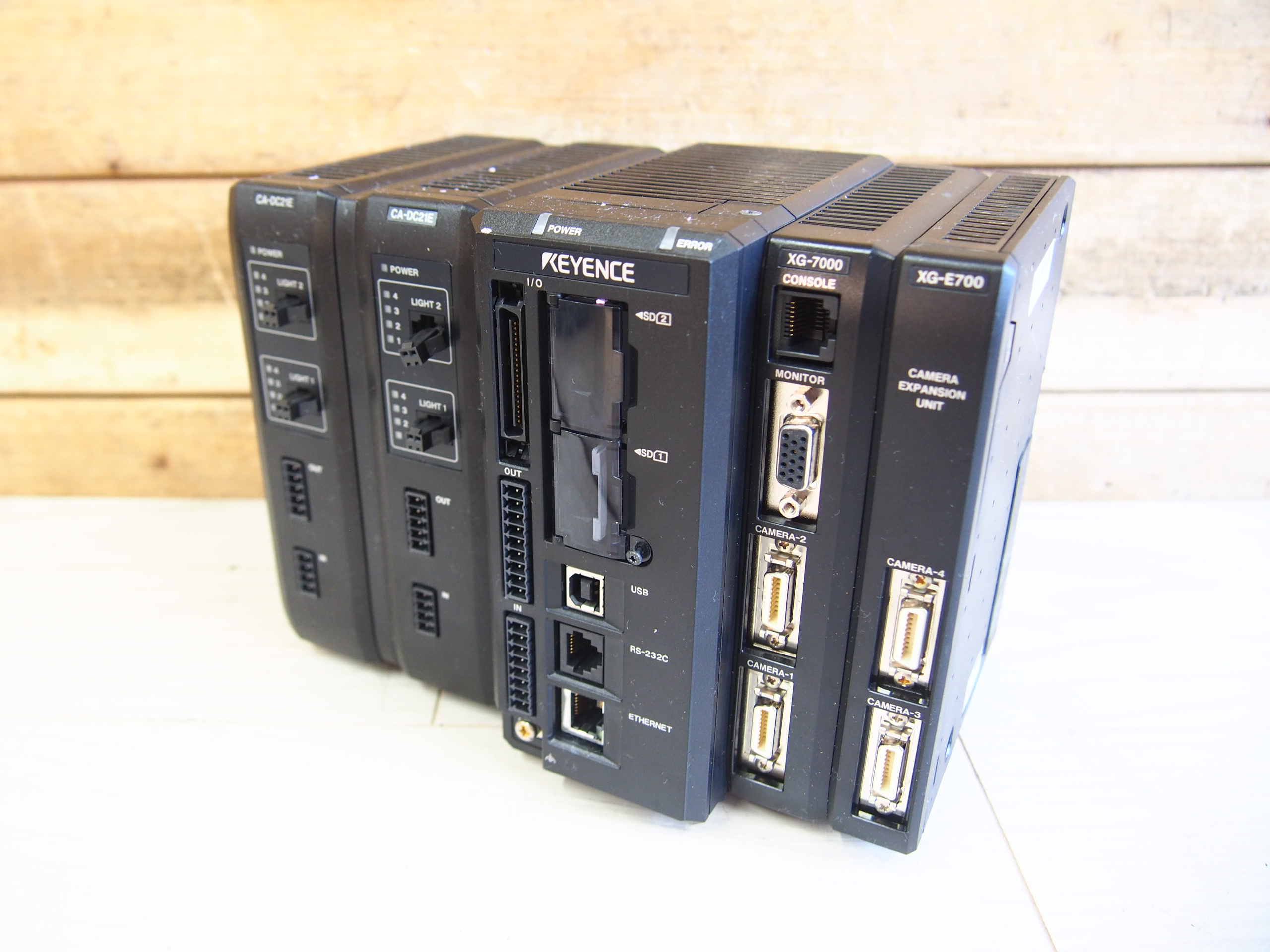 1W0224-8】 KEYENCE キーエンス 画像処理システム XG-7000 XG-E700他 4台セット 動作保証 - 株式会社 ...