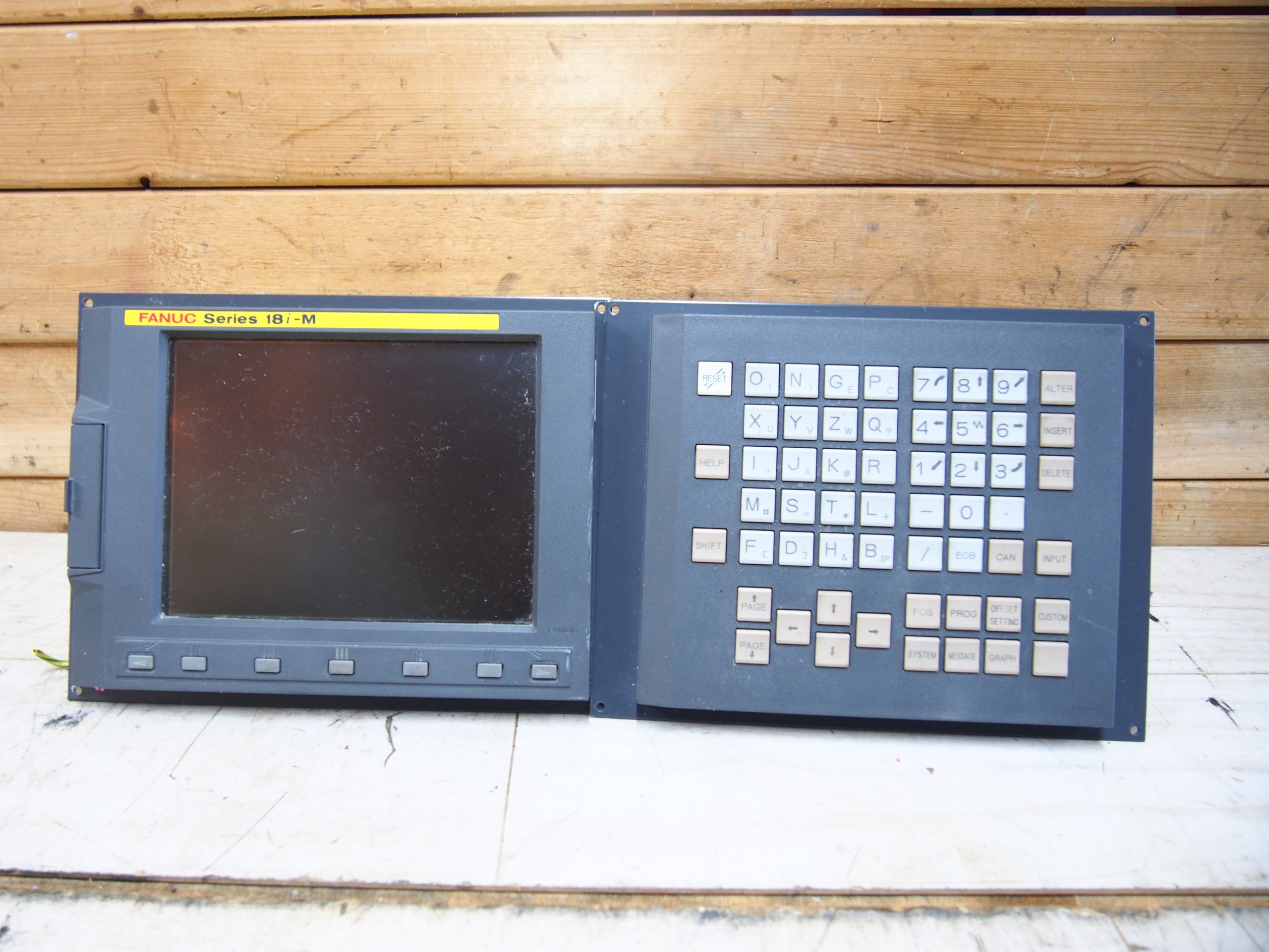 1W1130-7】 FANUC ファナック 18i-MA モニター コントロールシステム MDIユニットセット A02B-0238-B508 ...